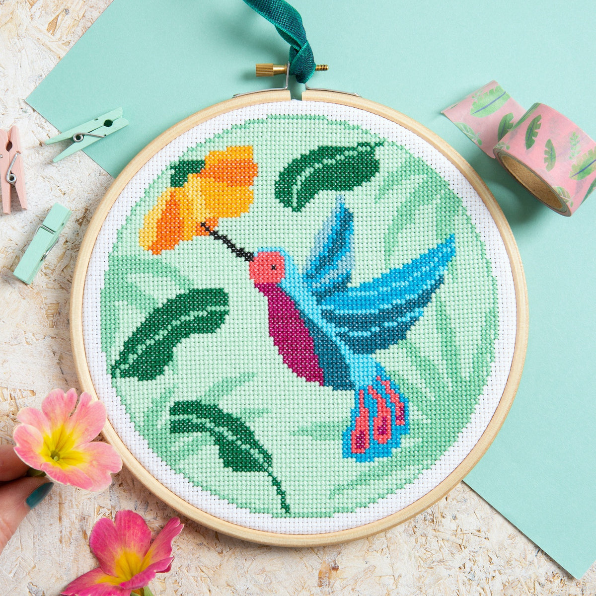 Cross Stitch Kits for Beginners – Hawthorn Handmade