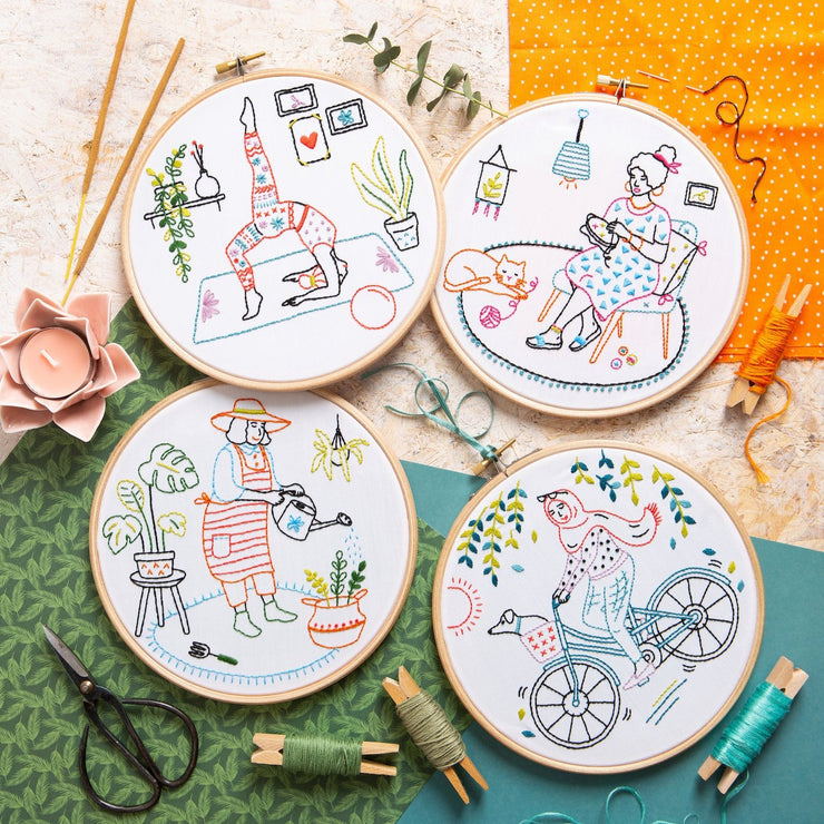 Swim - Wild Swimming Embroidery Kit for Beginners – Hawthorn Handmade
