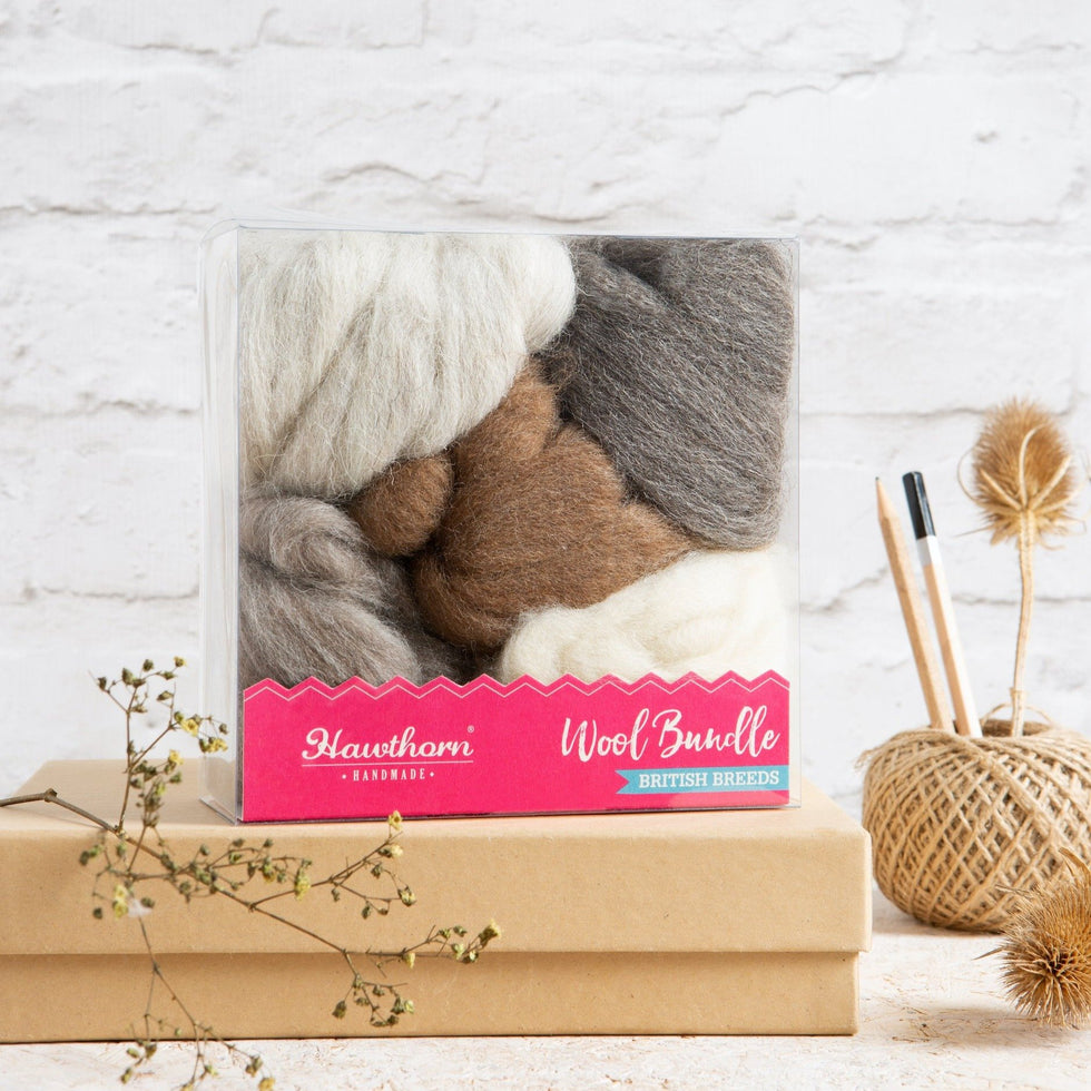 Felting Wool Bundles – Hawthorn Handmade