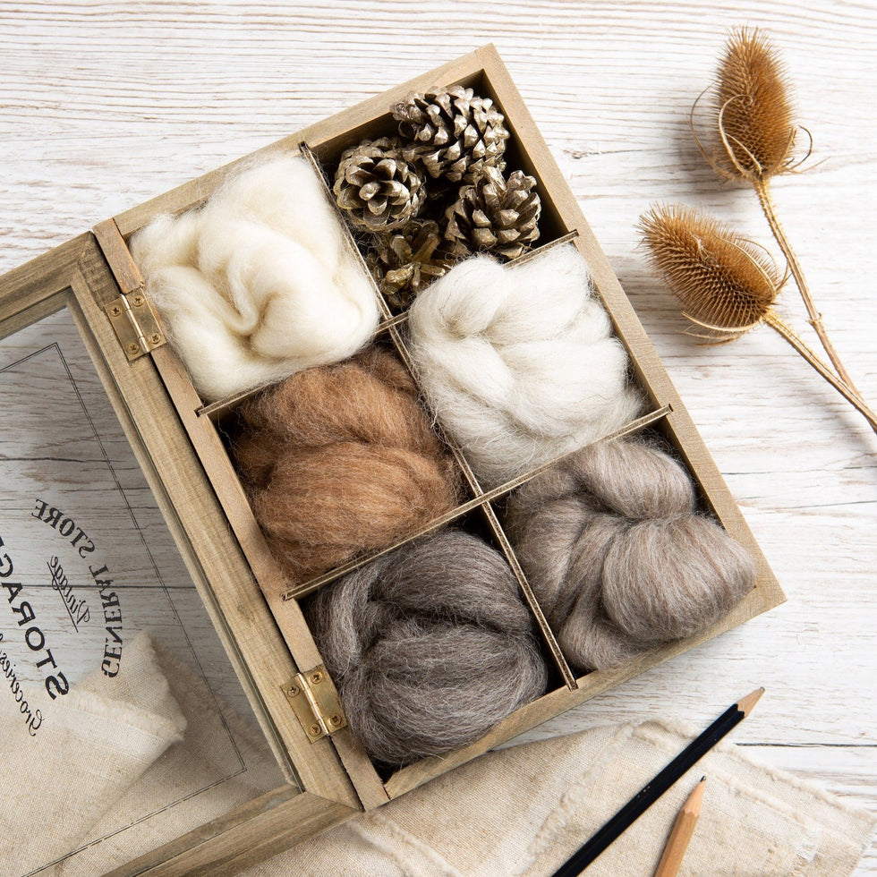 Felting Wool Bundles – Hawthorn Handmade