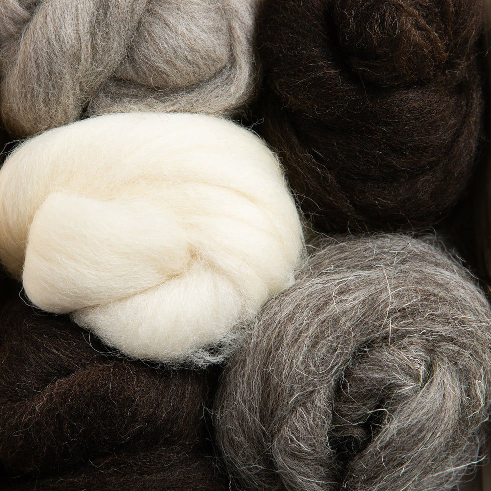 British Breeds Wool Bundle No.3 – Hawthorn Handmade
