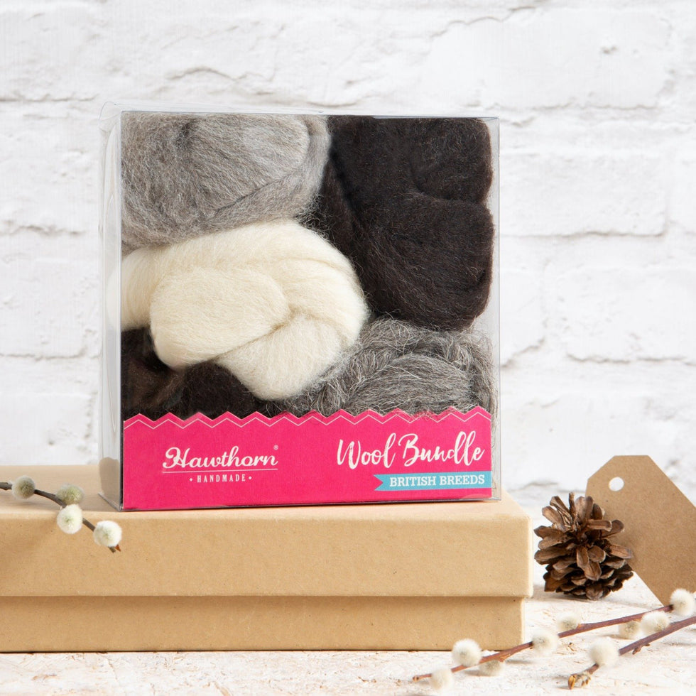 British Breeds Wool Bundle No.3 – Hawthorn Handmade