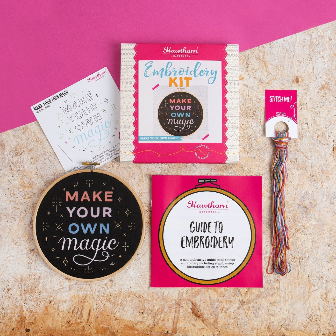 Wintertide Embroidery Kit – Hawthorn Handmade