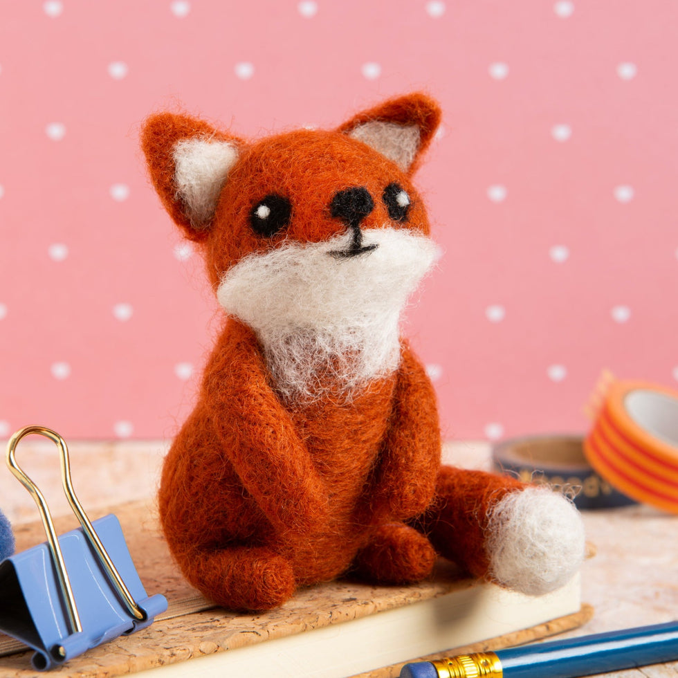 Adult Craft Kits for Beginners -Embroidery, Needle Felting, Felt Craft ...