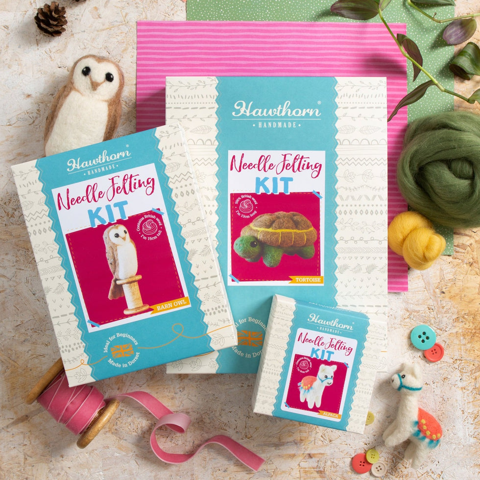 Beginner Craft Kits, Embroidery Kits, Needle Felting & Felt Craft Kits ...