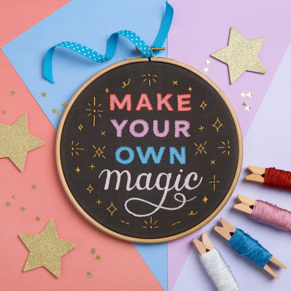 Make Your Own Magic Embroidery Kit – Hawthorn Handmade