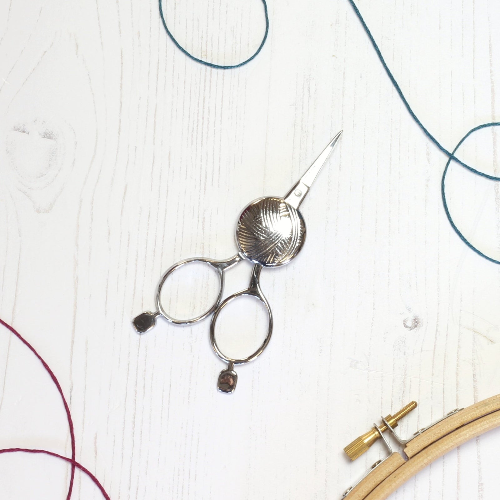 Ball of Yarn Embroidery Scissors – Hawthorn Handmade
