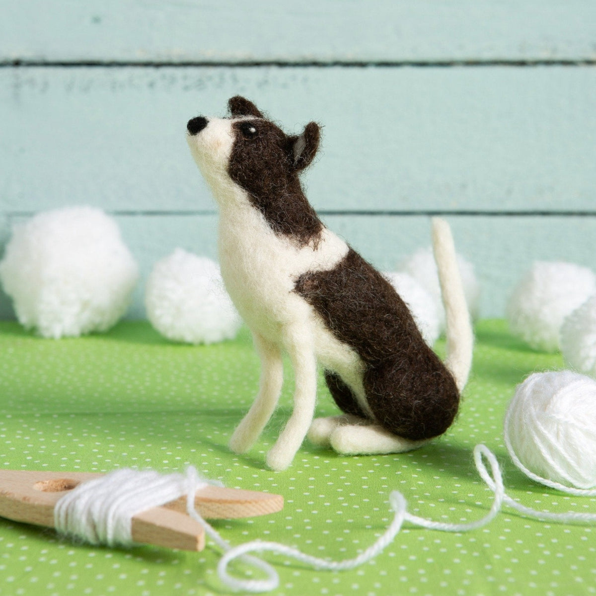 Border Collie Dog Needle Felting Kit for Beginners – Hawthorn Handmade