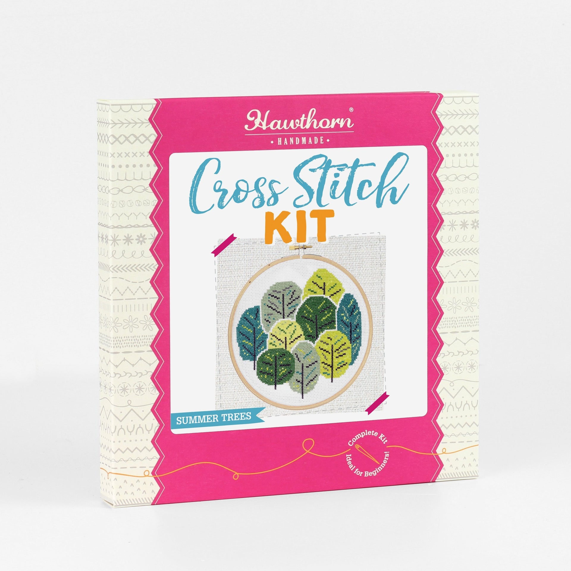 Cross Stitch Kits for Beginners – Hawthorn Handmade