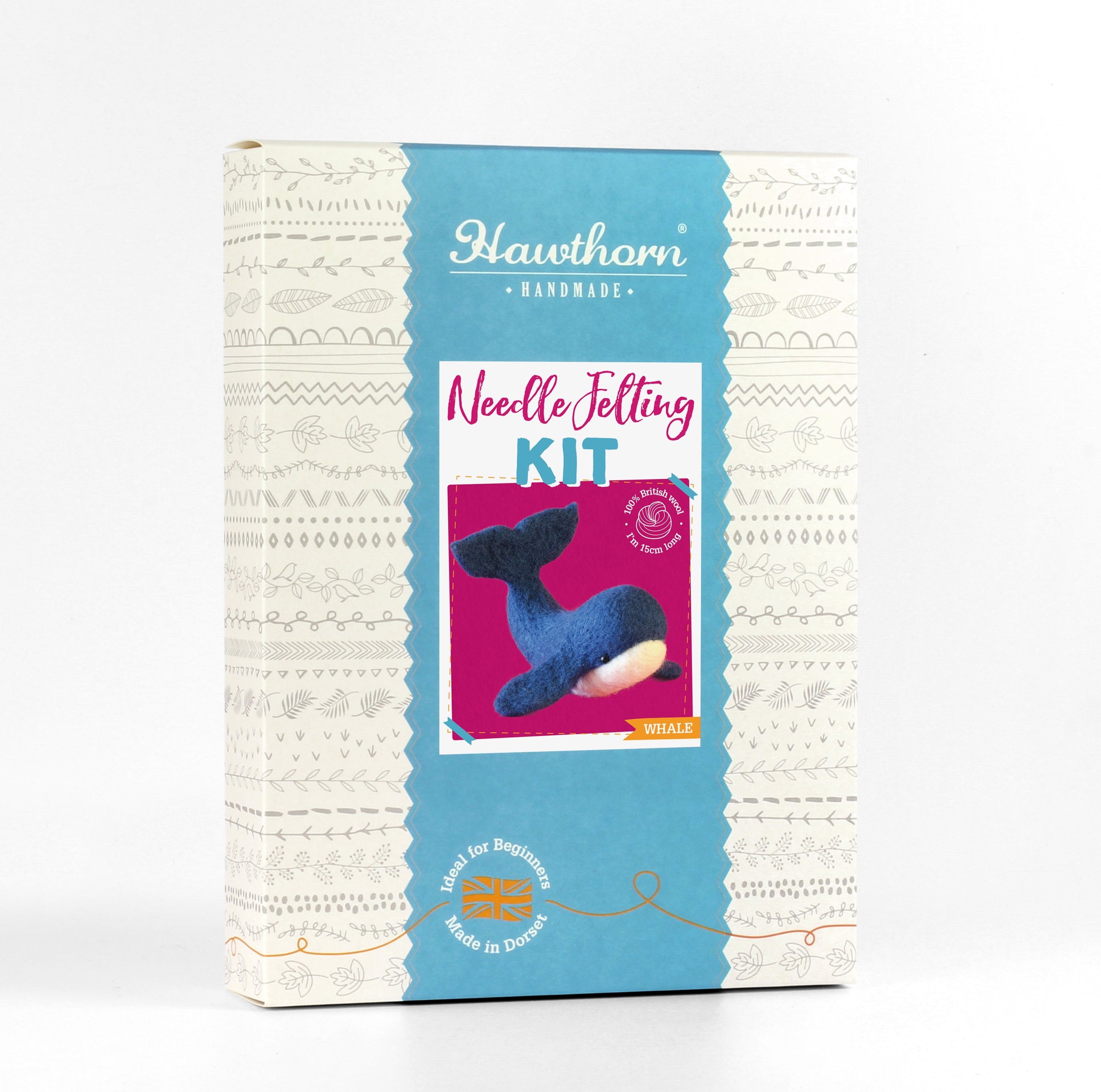 Whale Needle Felting Kit – Hawthorn Handmade
